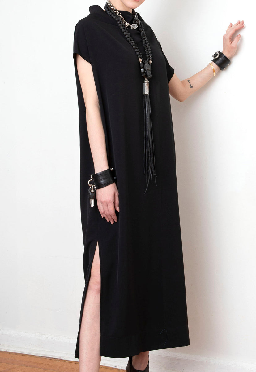 Anarkh | BISHOP dress | Black Midi Dress